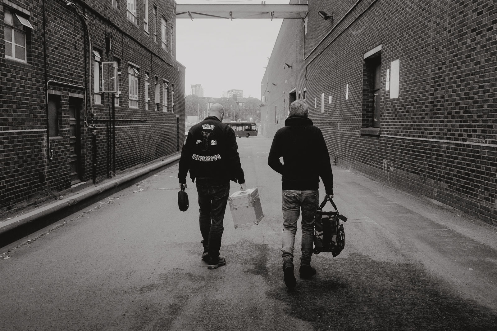 Warehouse days by Ollie Neame