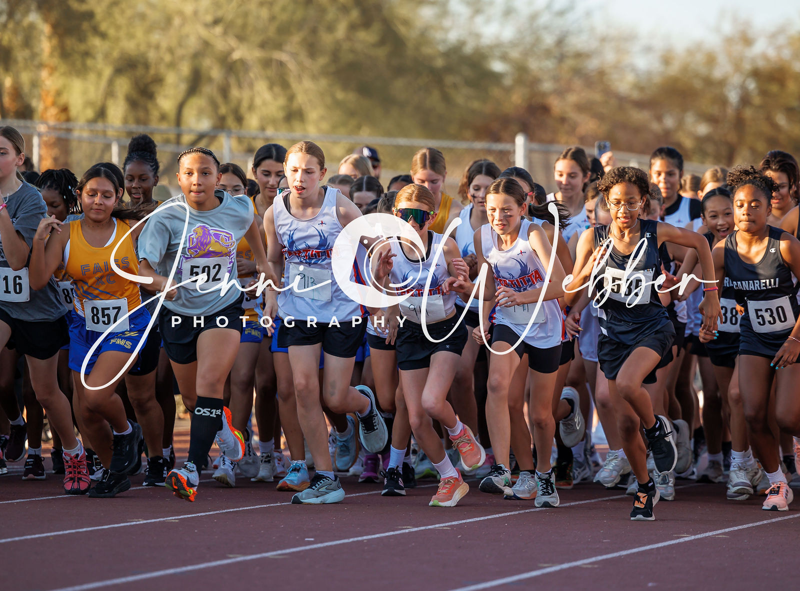10-15 SV CC Meet MS Girls by Jenni Webber Photography