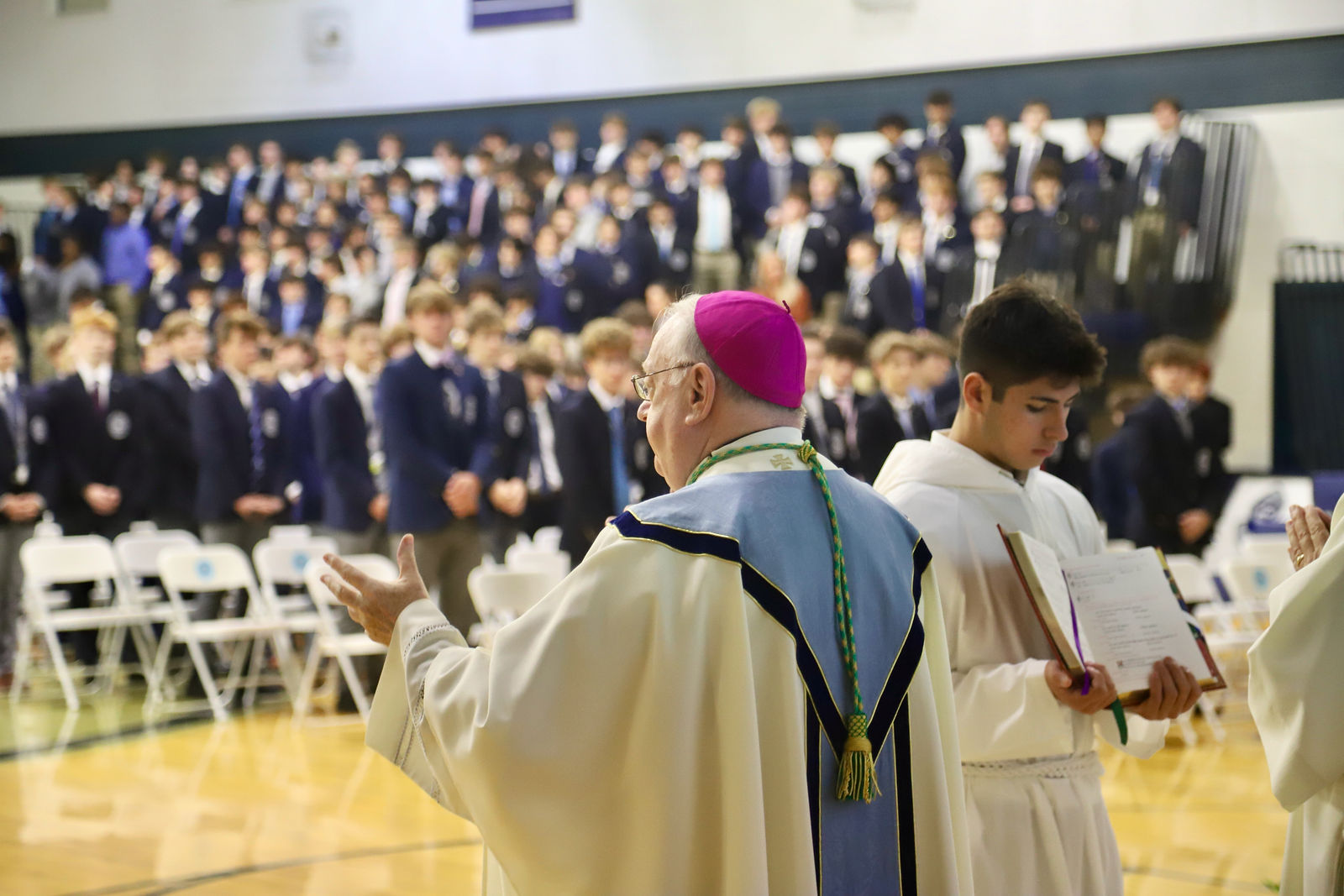 Solemnity of All Saints Mass at Saint Augustine Preparatory School by ...