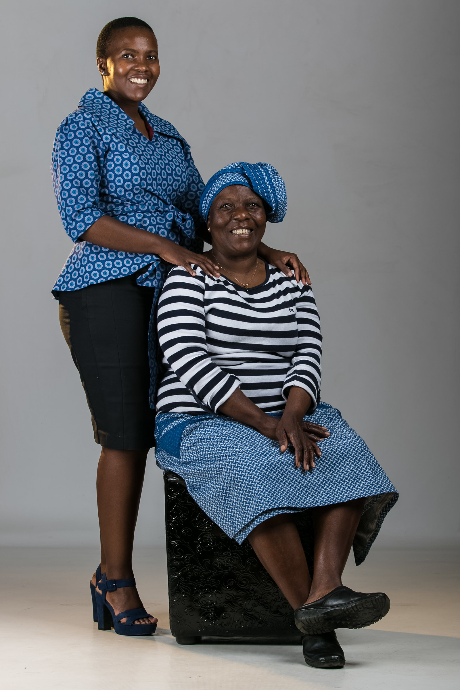 Lebogang & Mother by Flashing Lites Studios