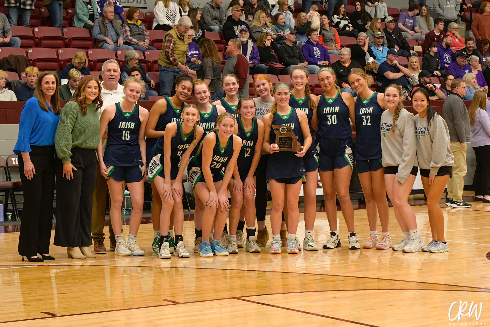 LADY IRISH BASKETBALL 2024-25 by CRW Photography