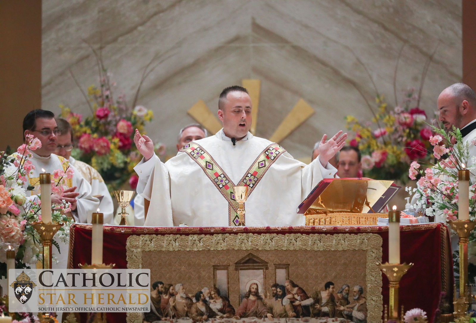 Fr. Christopher Myers First Mass by Catholic Star Herald