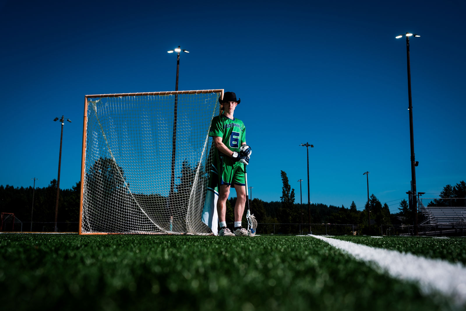 Ethan - Senior Sports Portraits by Carlos Sanchez Photography