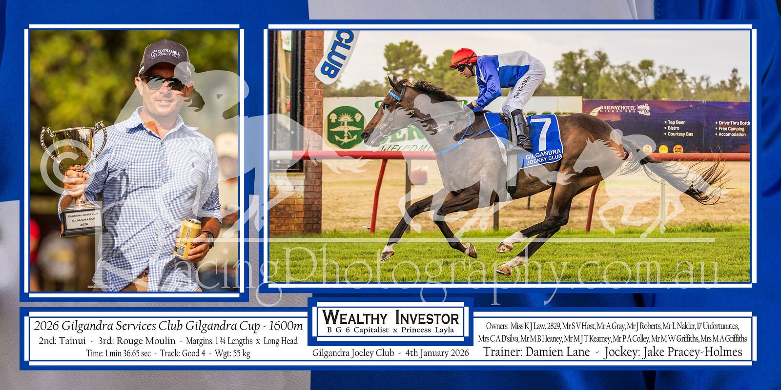 Race 7 - Wealthy Investor, Jake Pracey-Holmes / Damien Lane by ...