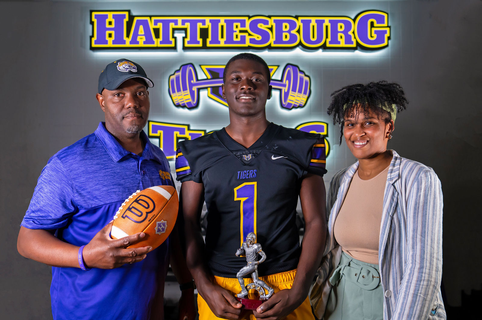 Hattiesburg High Tigers- Tavares Wade Senior 2024 ATH by Jesse Johnson ...