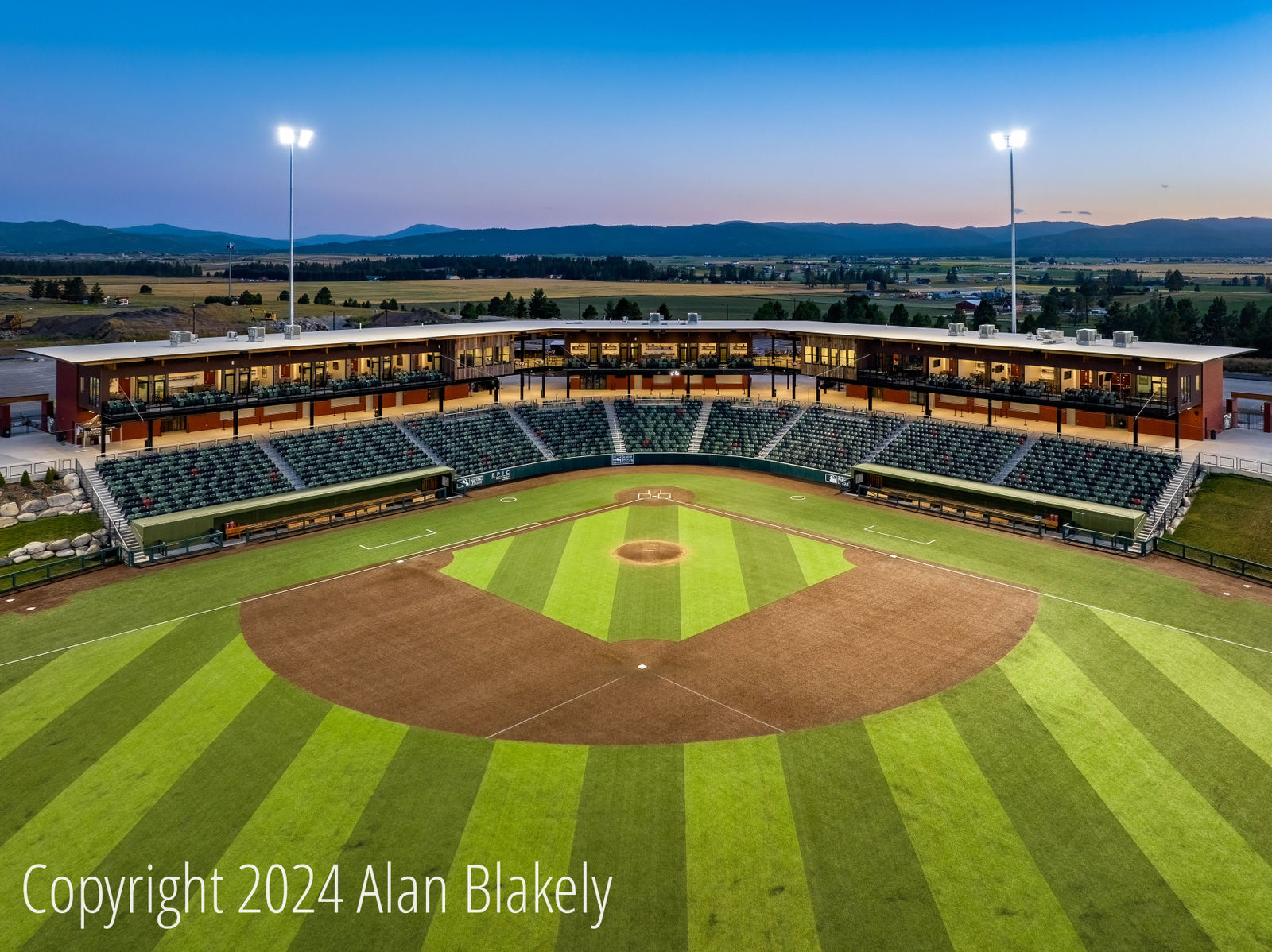 Flathead Baseball Field, Glacier State Bank Stadium in Kalispell ...
