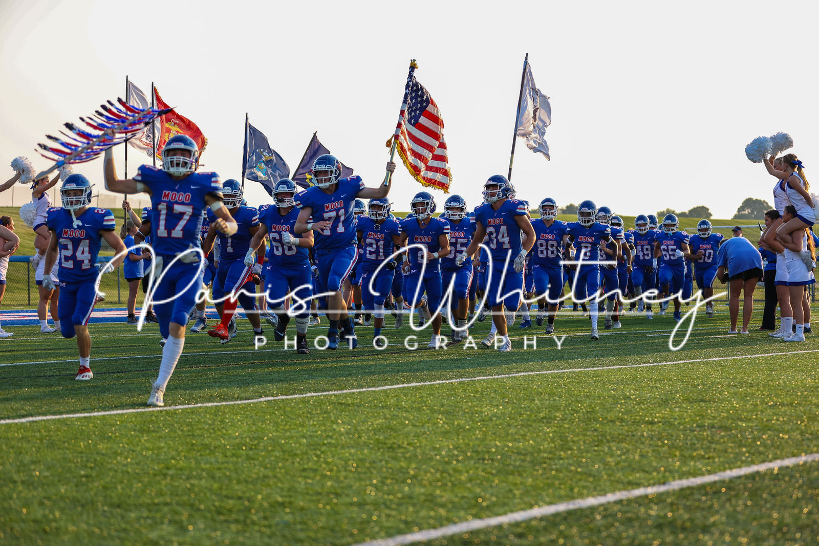 Montgomery County Football by Paris Whitney Photography