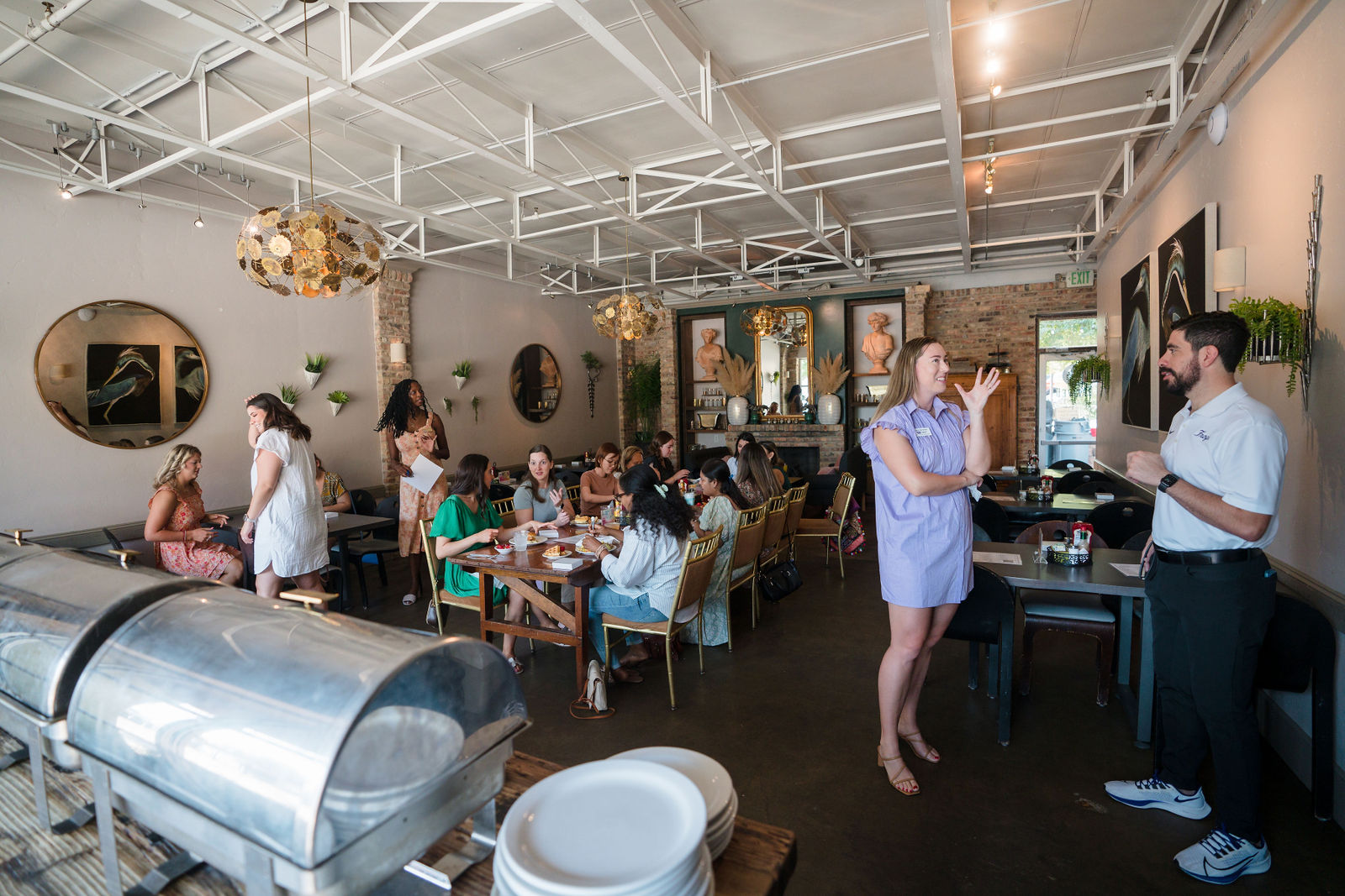 Graduate Women in Business Brunch at Brewed by Ariel Leon