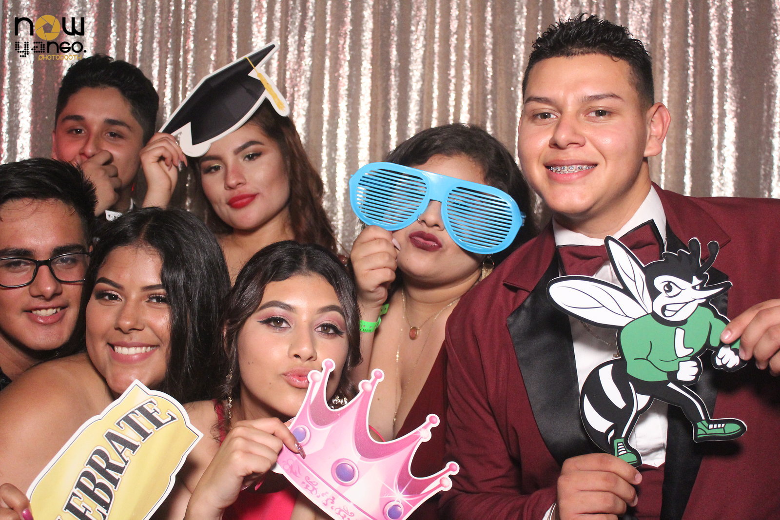 lincoln high school prom by NOW YA NGO PHOTO BOOTH LLC