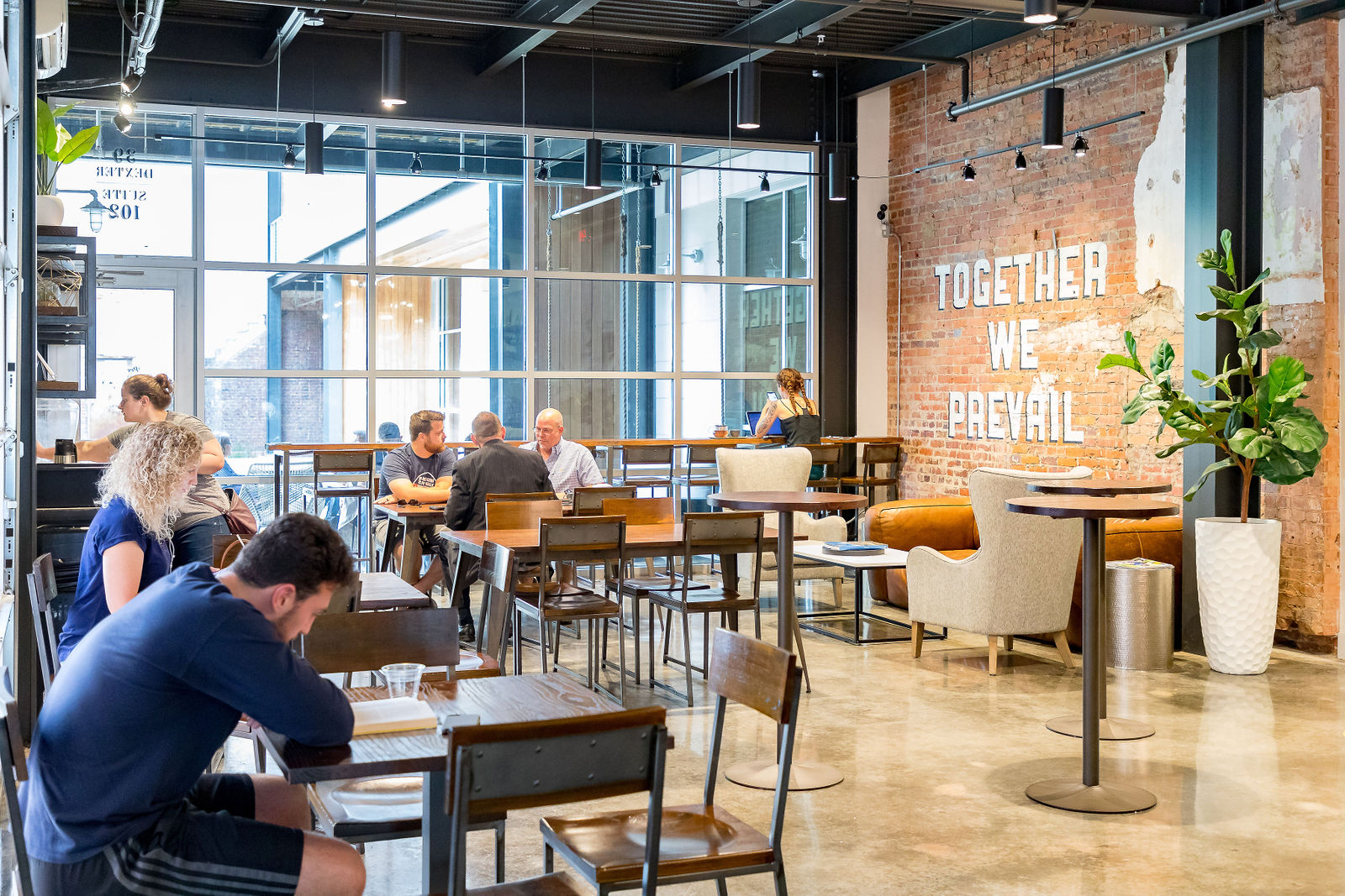 Prevail Coffee Shop at Kress by Carter Photography & Design