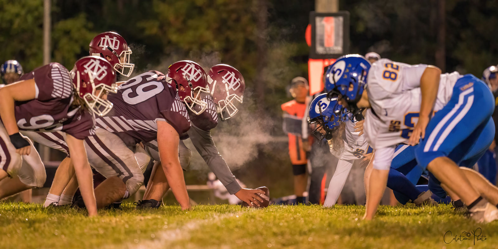 North Dickinson Nordics Vs. Stephenson Eagles Varsity Football by ...