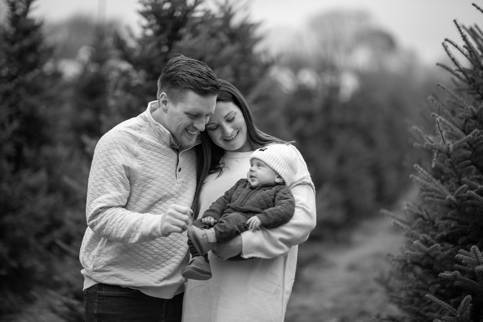 Hennessy Family First Christmas Photos by Renee VanPatten Photography