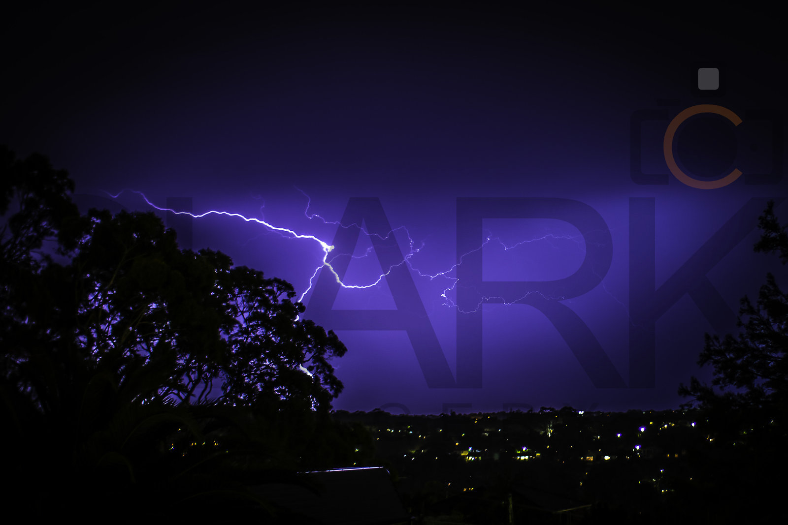 Lightning by Clark Imagery