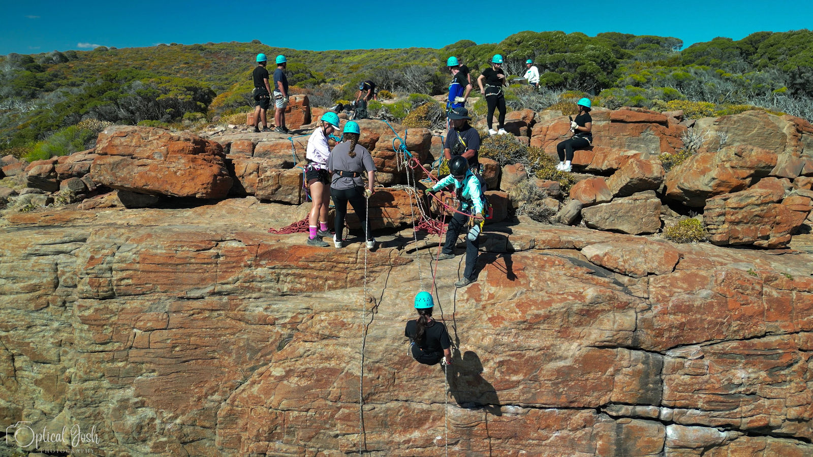Outdoor Ed Abseiling 2024 by Optical Josh