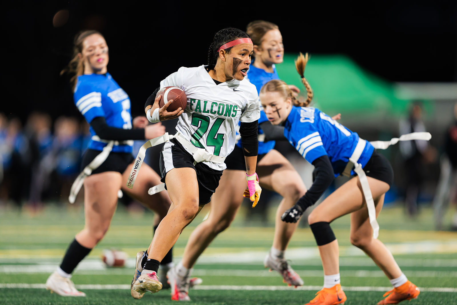 Woodinville High School Women's Flag Football vs Bothell High School by ...
