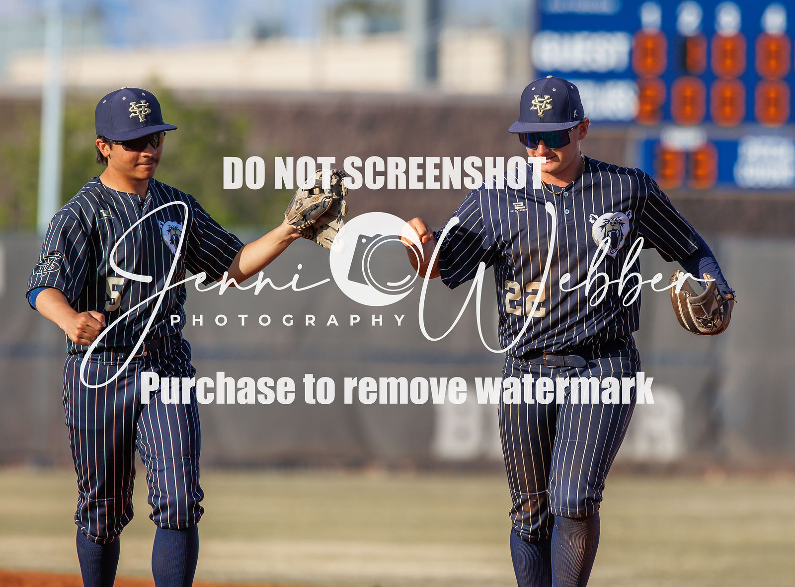 3-10 Spring Valley vs Durango Baseball by Jenni Webber Photography