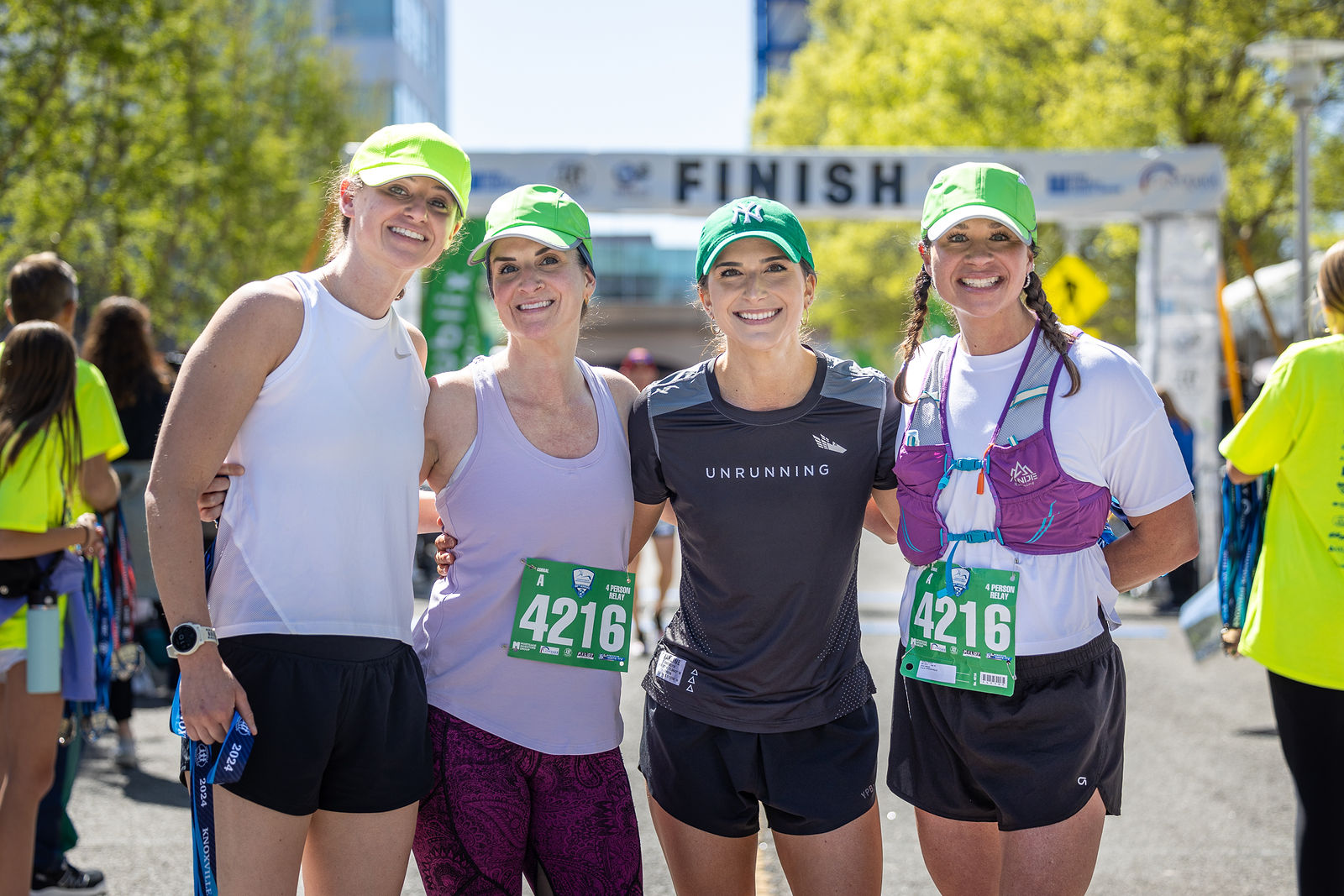 Knoxville Marathon 2024 - Finish Line by Todd Temple Photography