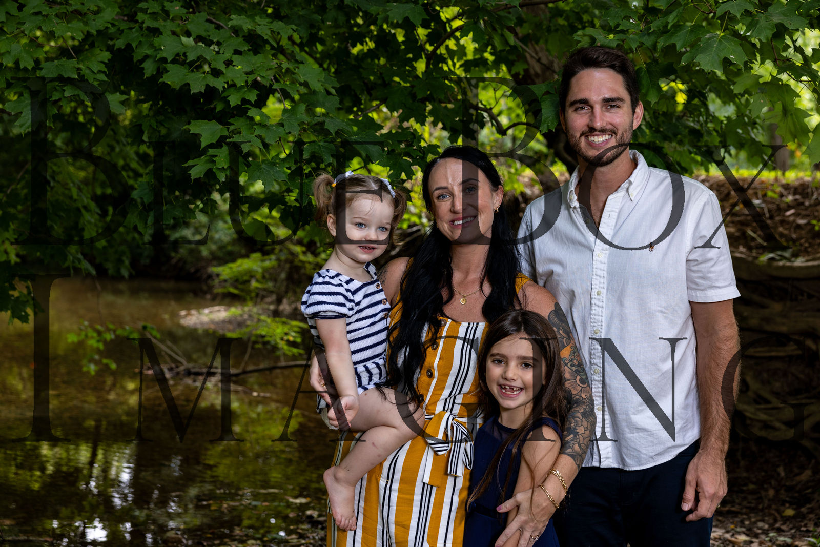 Moser Family Creek Session by Blue Box Imaging LLC
