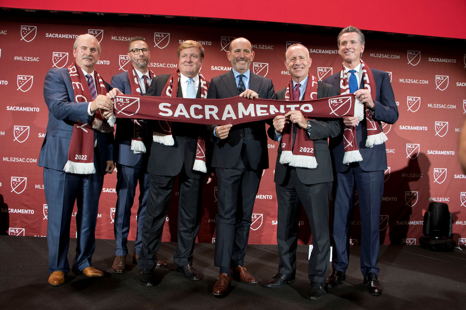 Sacramento Major League Soccer Franchise Expansion Press Conference by ...