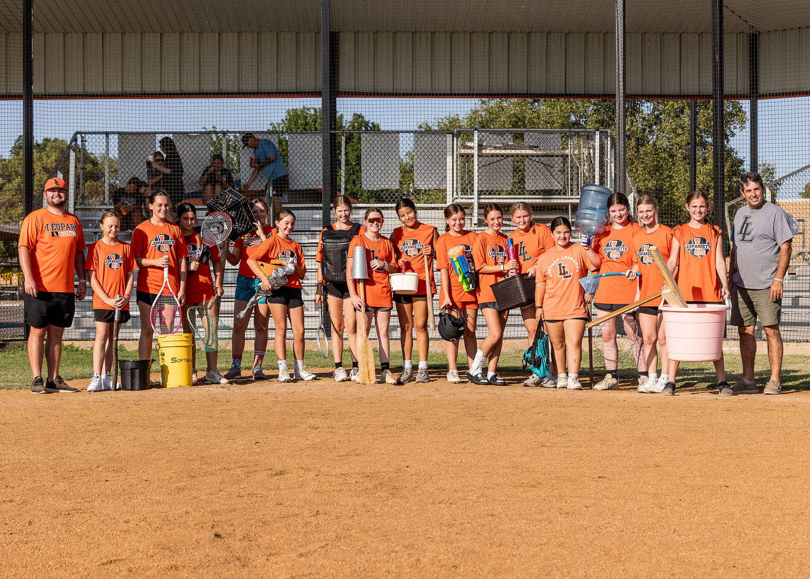 JH Softball Team Bonding by Photography Blessings By Laci