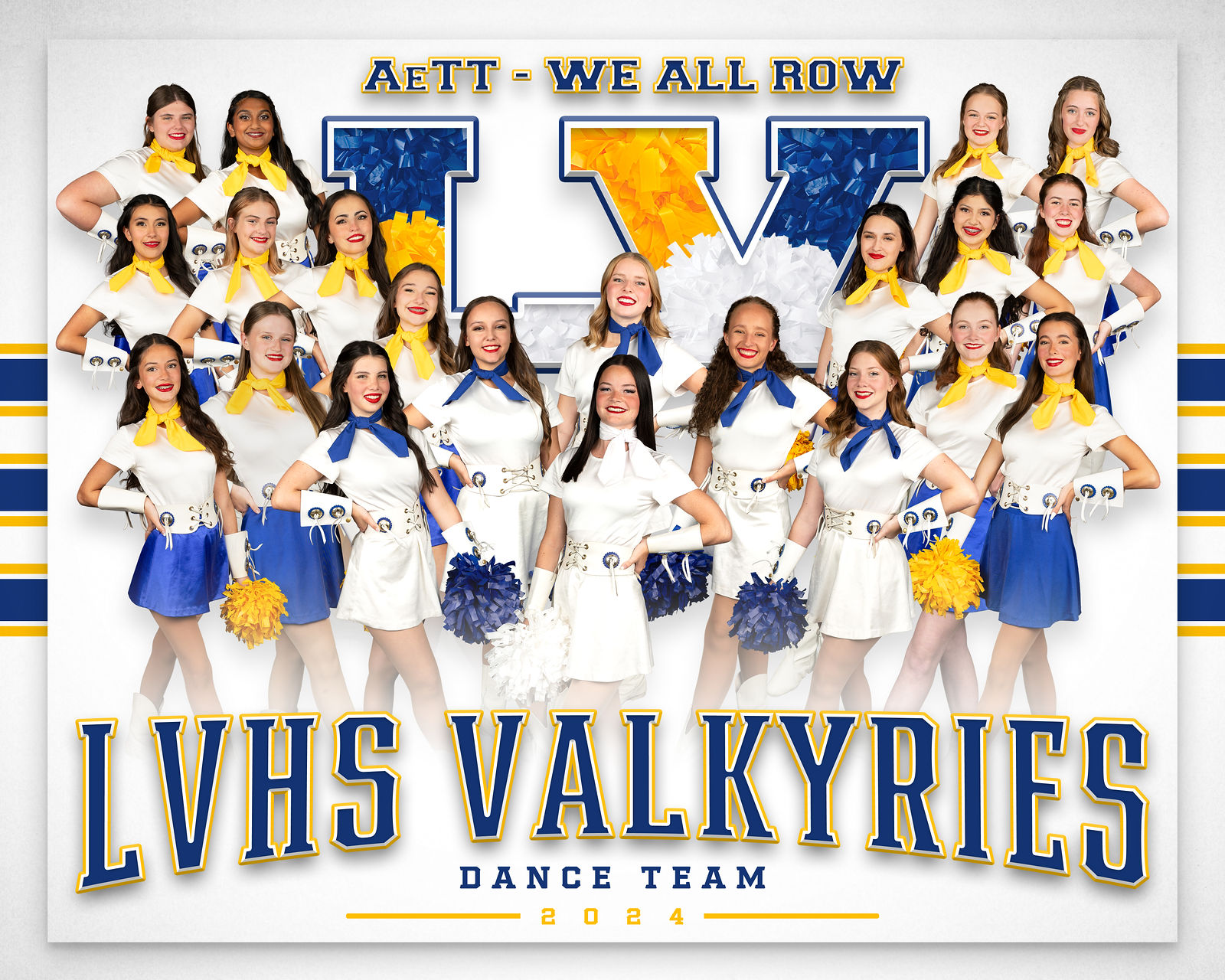 Valkyries & Flag Runners 2024 - Banners & Team Composites by Vannah Lee ...