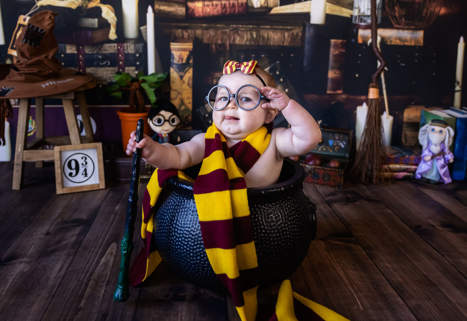 Bailey's Harry Potter Session by Kristy Hughes Photography