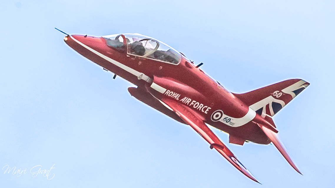 Red Arrows Portsoy 2024 by Mairi Grant Photography
