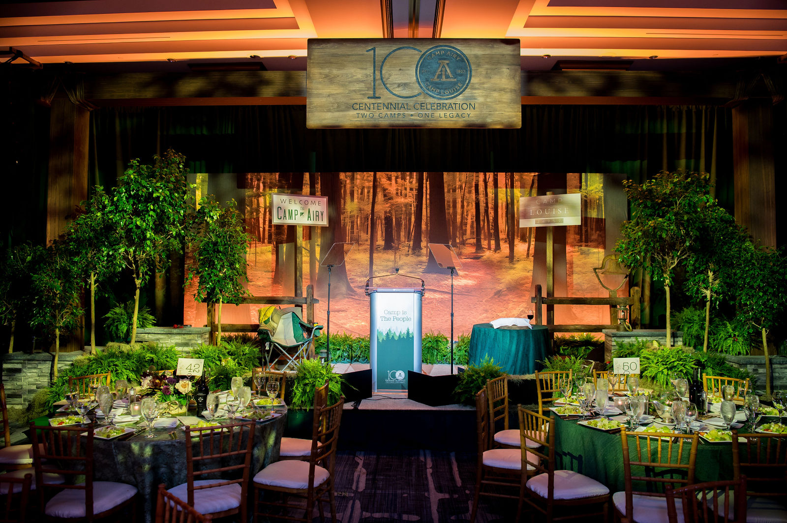 Camps Airy & Louise : Centennial Gala by Maria Linz Photography
