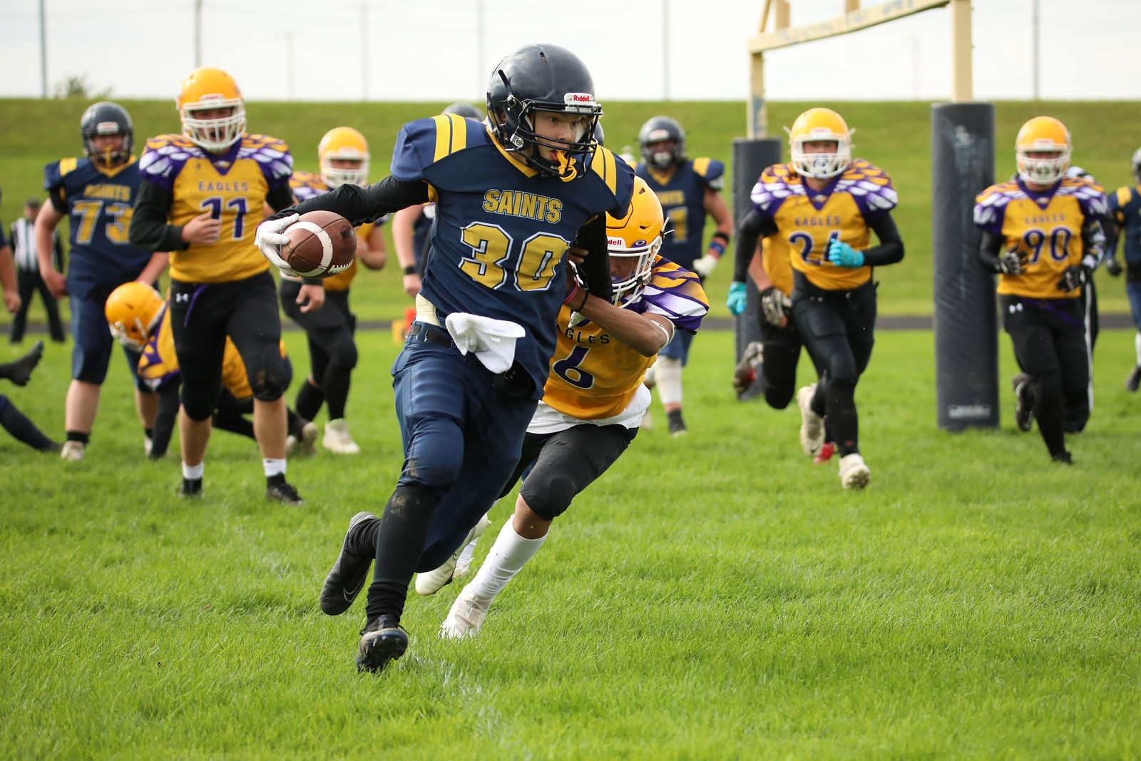 Sr SDCI Football against East Elgin by Sportsmapics