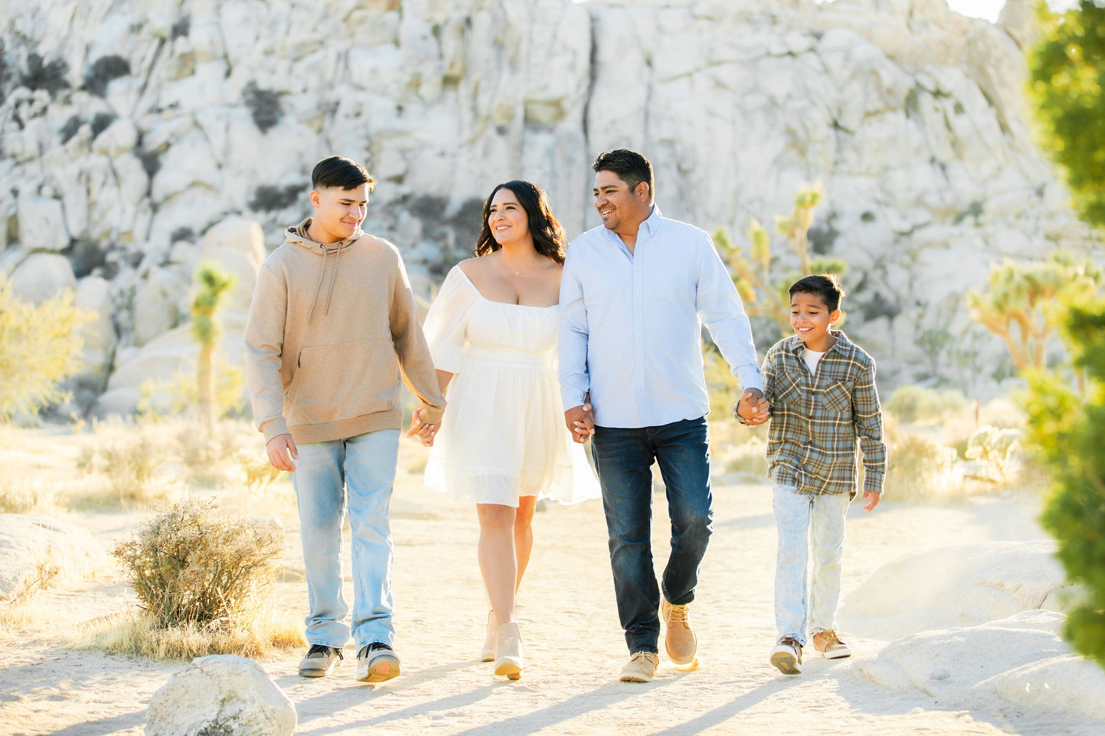 Hernandez Family (Joshua Tree, CA) by Heather Smith Photography