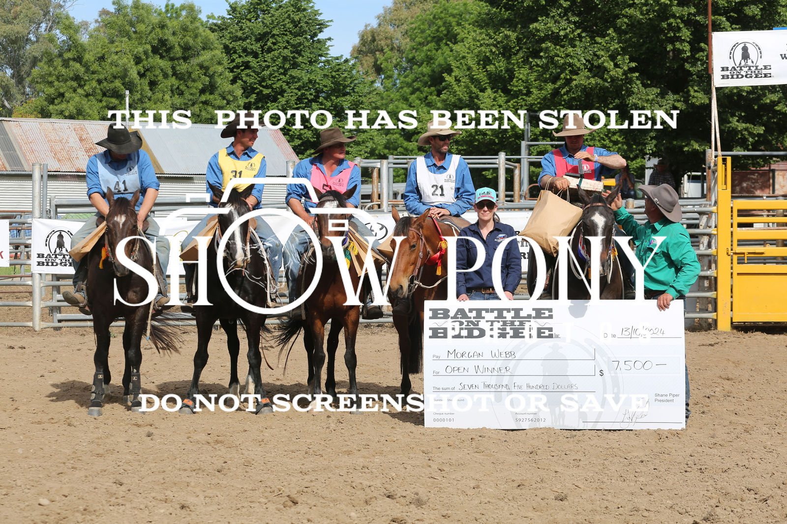 Battle on the Bidgee Presentations by Show Pony Photos