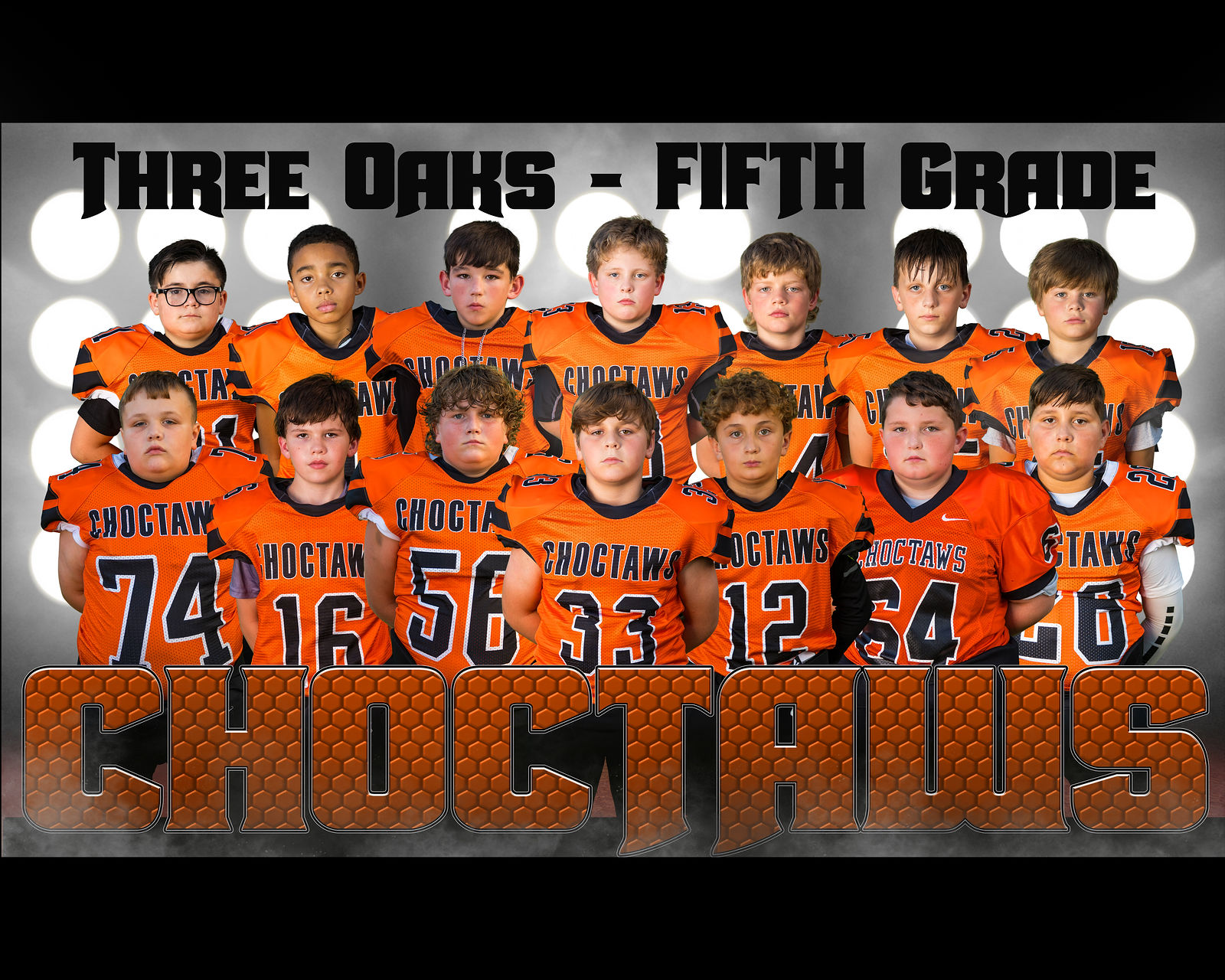 {Three Oaks Football} : Fifth Grade - 2023 by Kim Stewart Photography