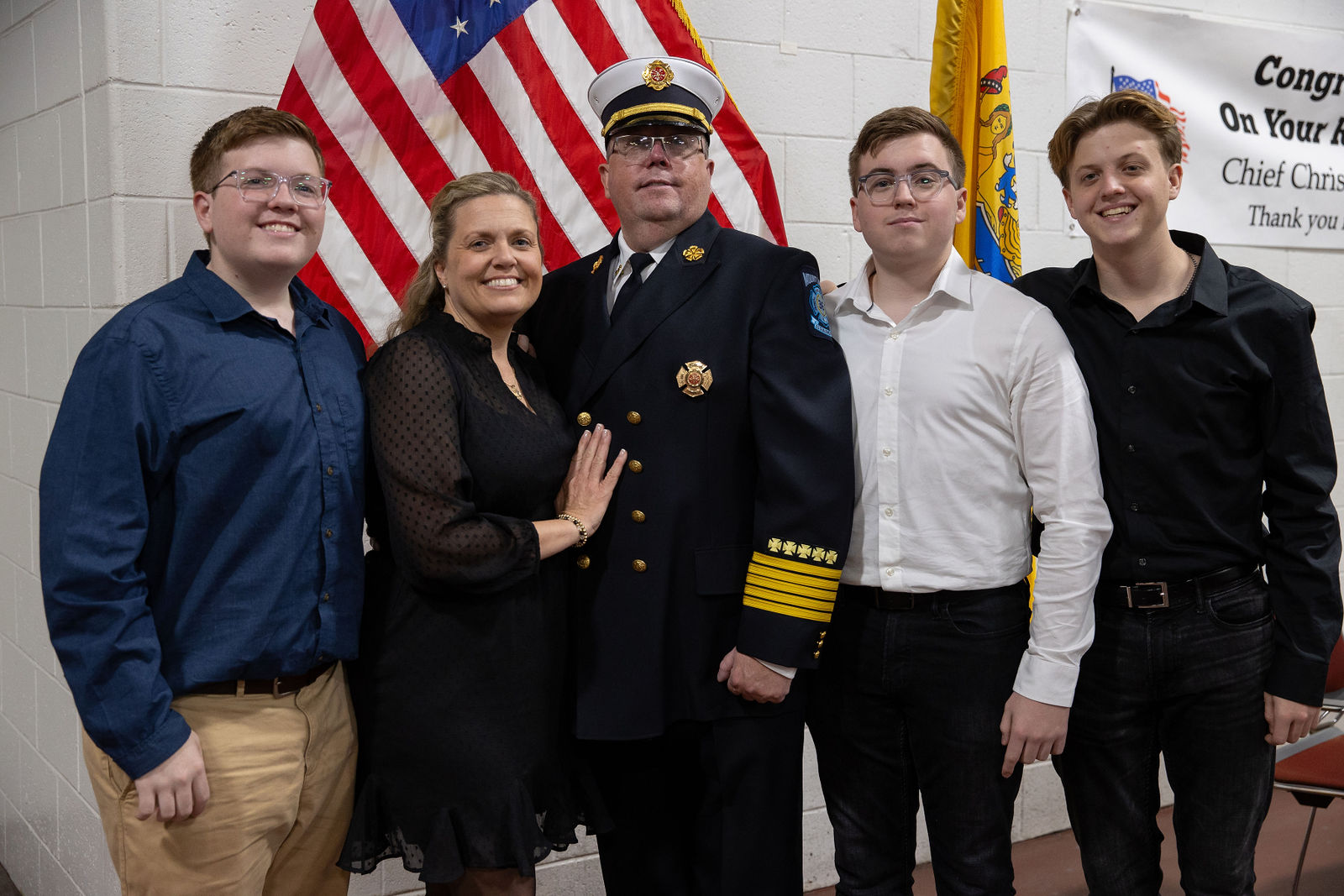 Retirement of Chief Chris Burnett Mt. Laurel FD by Dave Hernandez Photo