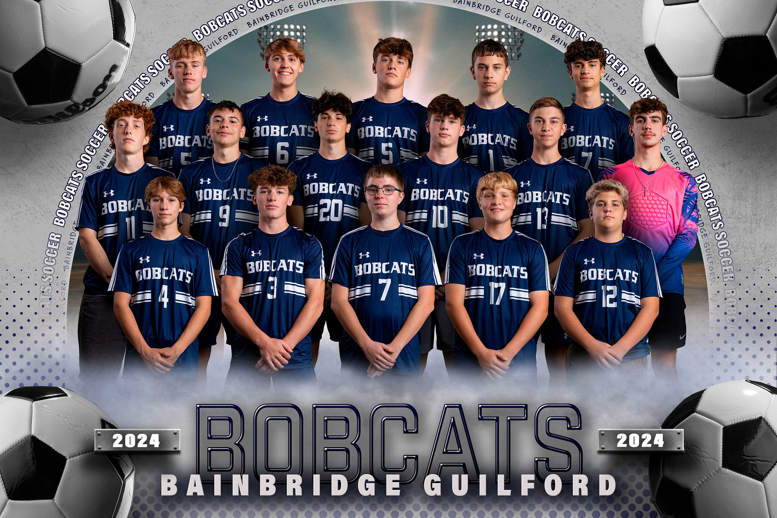 Bainbridge Guilford Fall Sports 2024 by Sean Murphy Studios