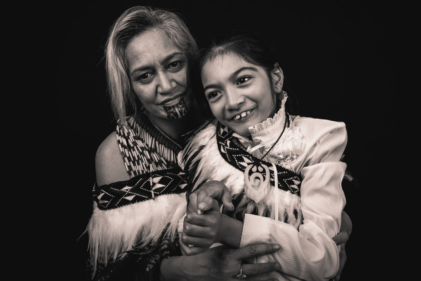 Te Rahui Harris Whānau Māori Portraits by Maania Tealei Photography