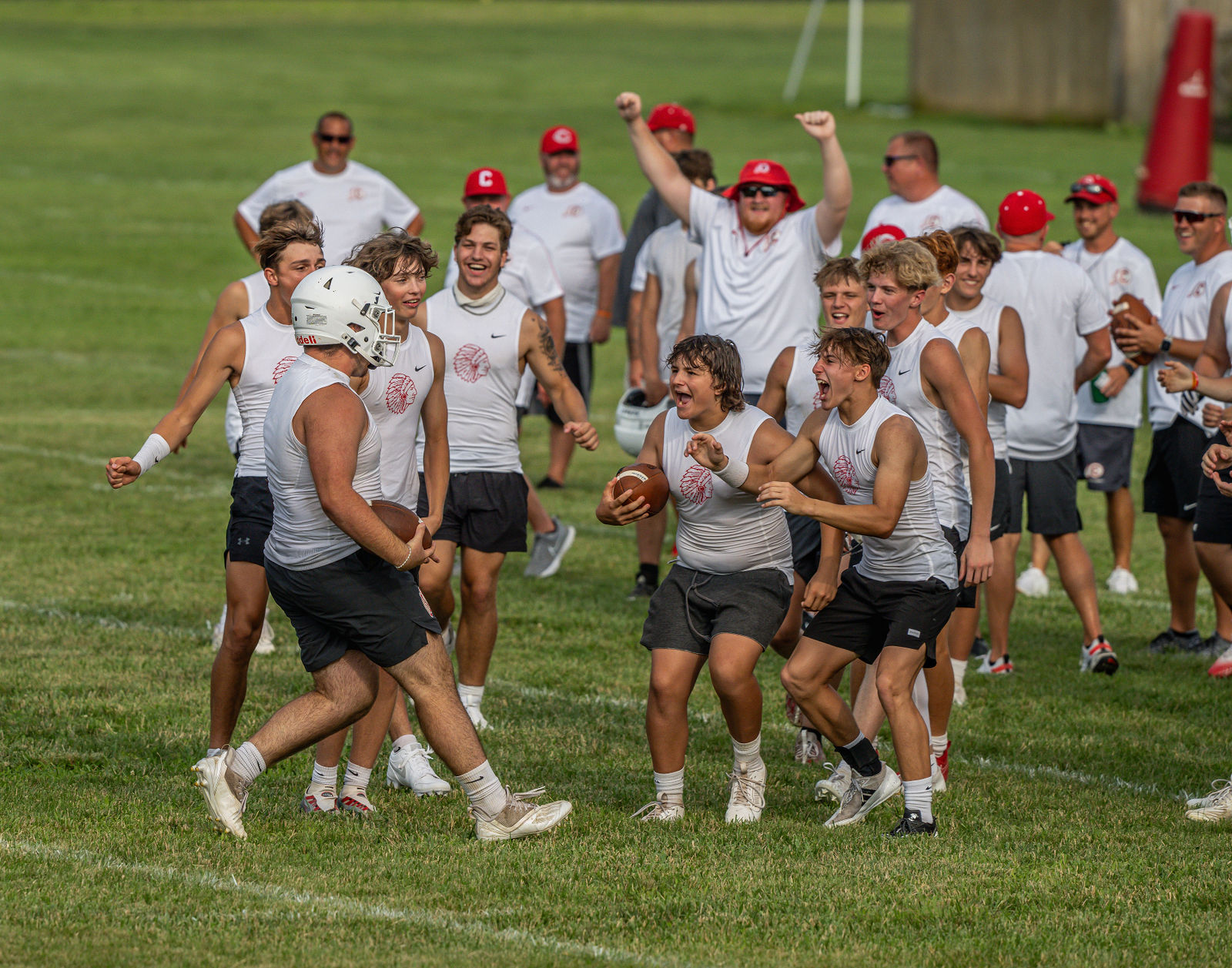 2024 Indians Football by Erik Steckel Photography