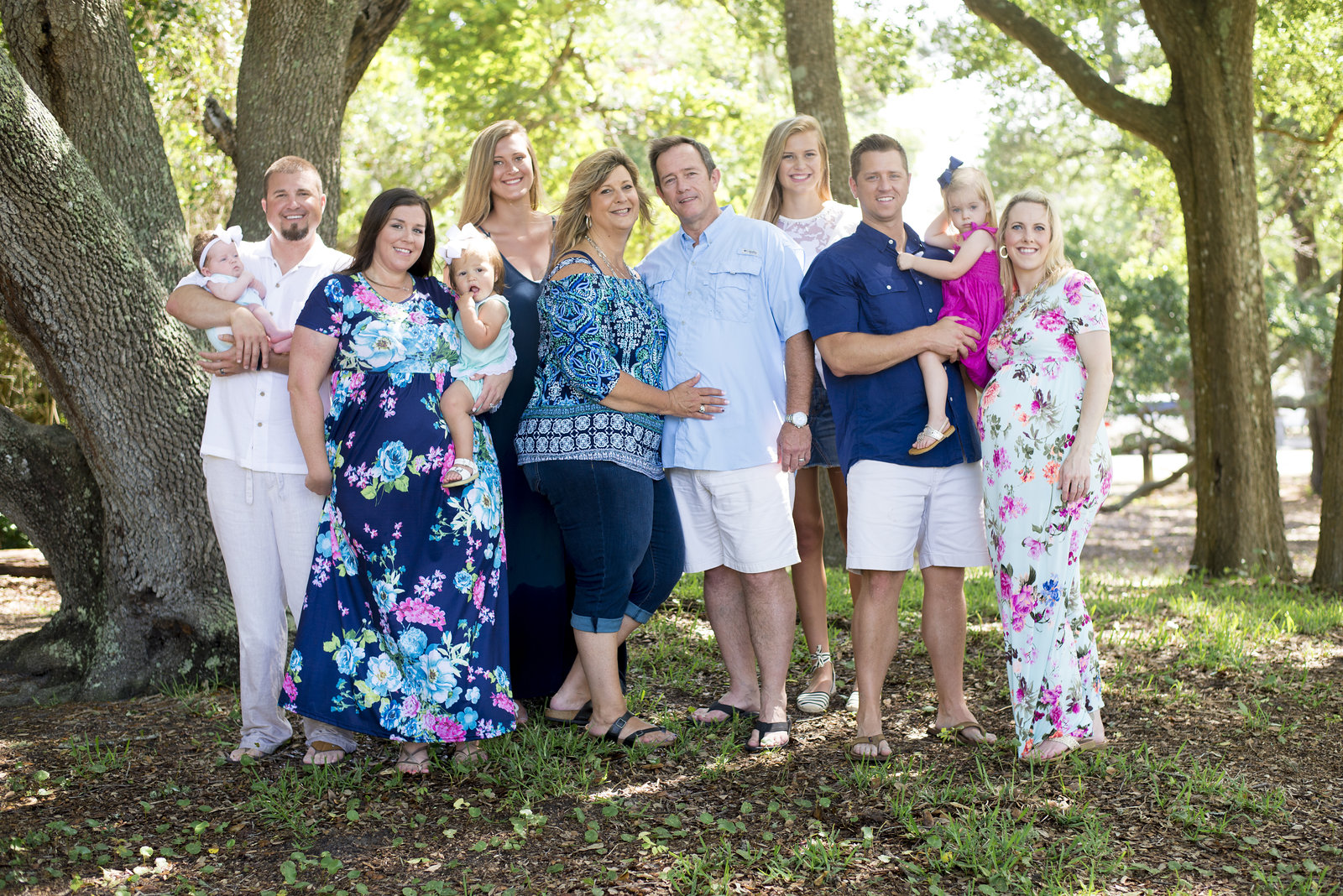 The Minter Family by Photographers at the Beach