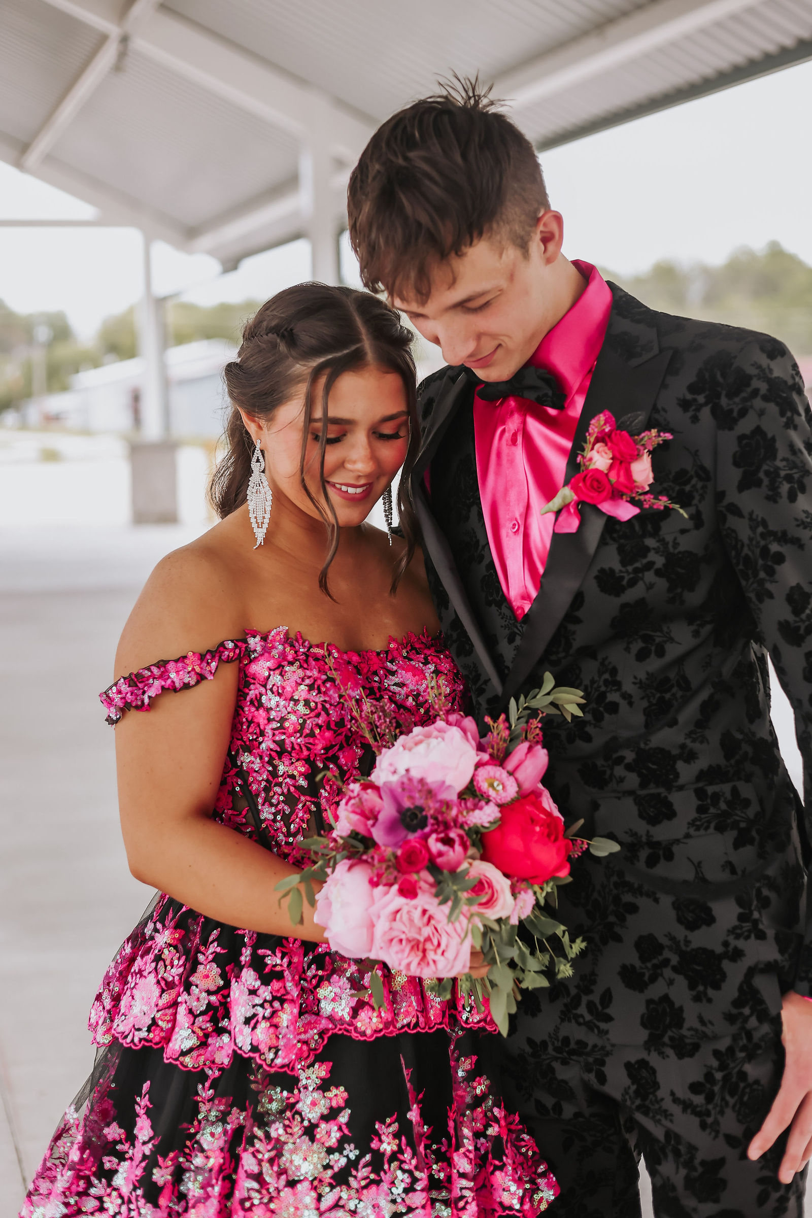 Delaney and Breccan Prom🪩 by Paris Whitney Photography