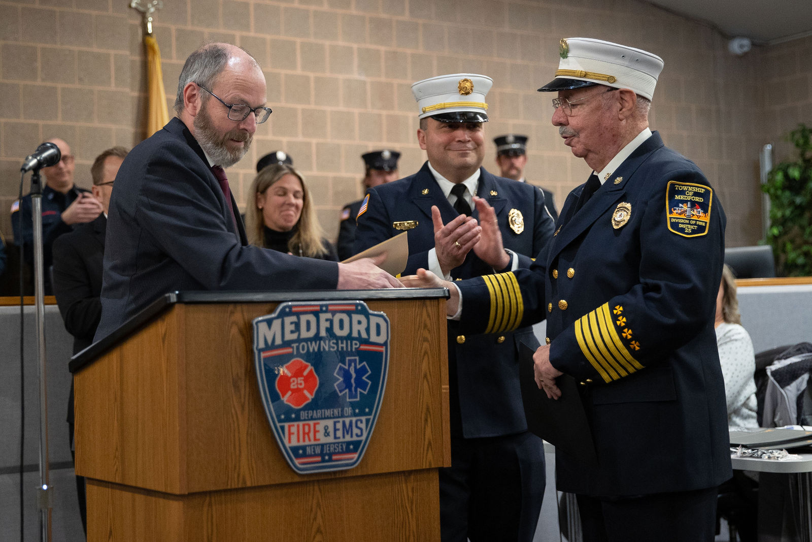 Medford Township Unit Citation and Retirement Proclamation for Chief ...