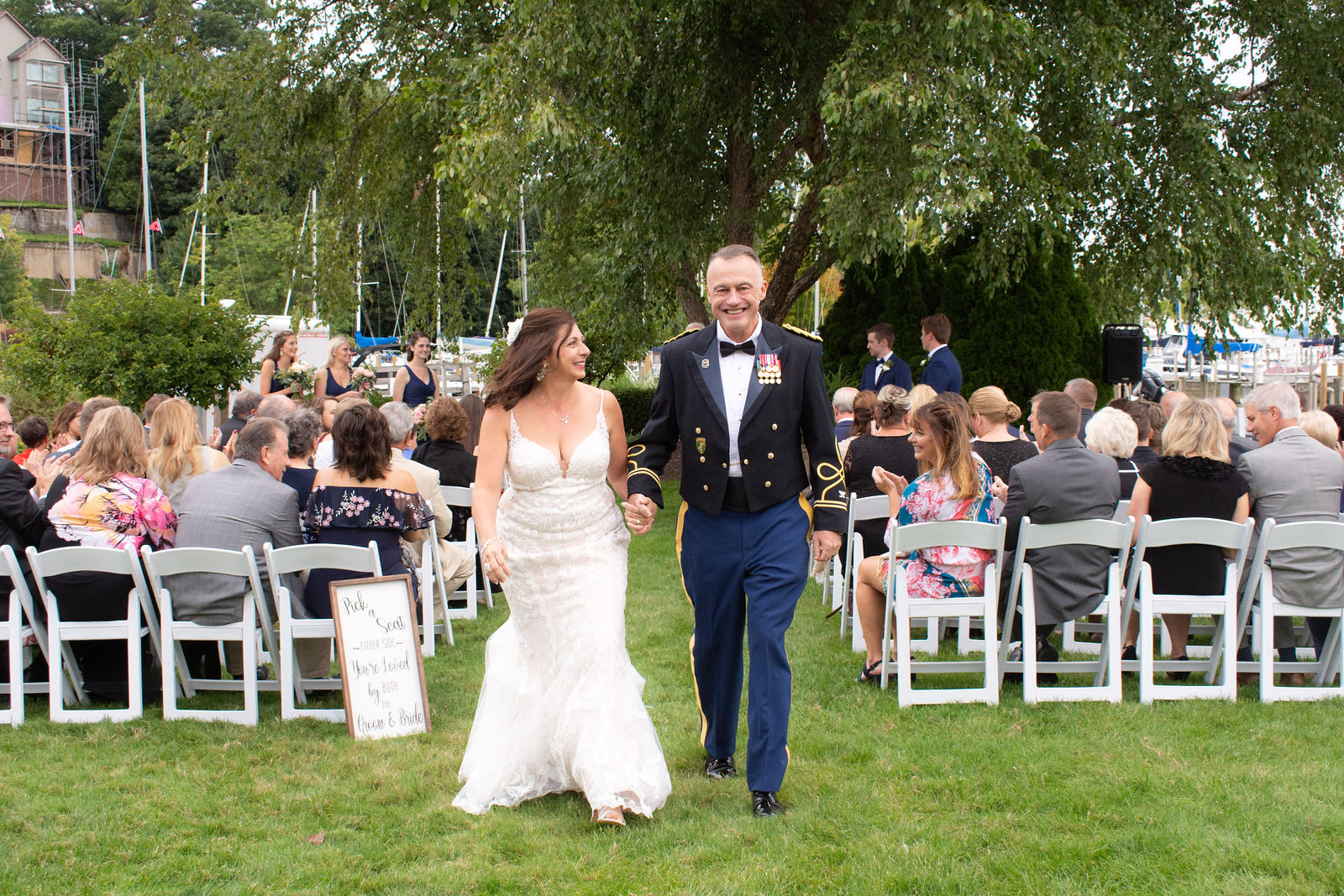 Lisa and David at Cleveland Yachting Club by Shiny Penny Studios