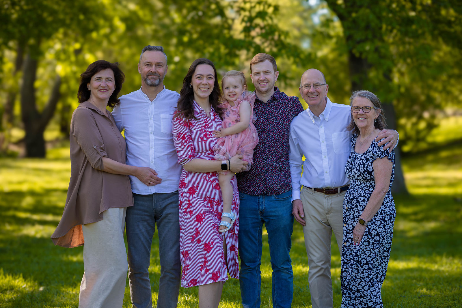 Kristýna Berger Family by Susan De Biagi LLC