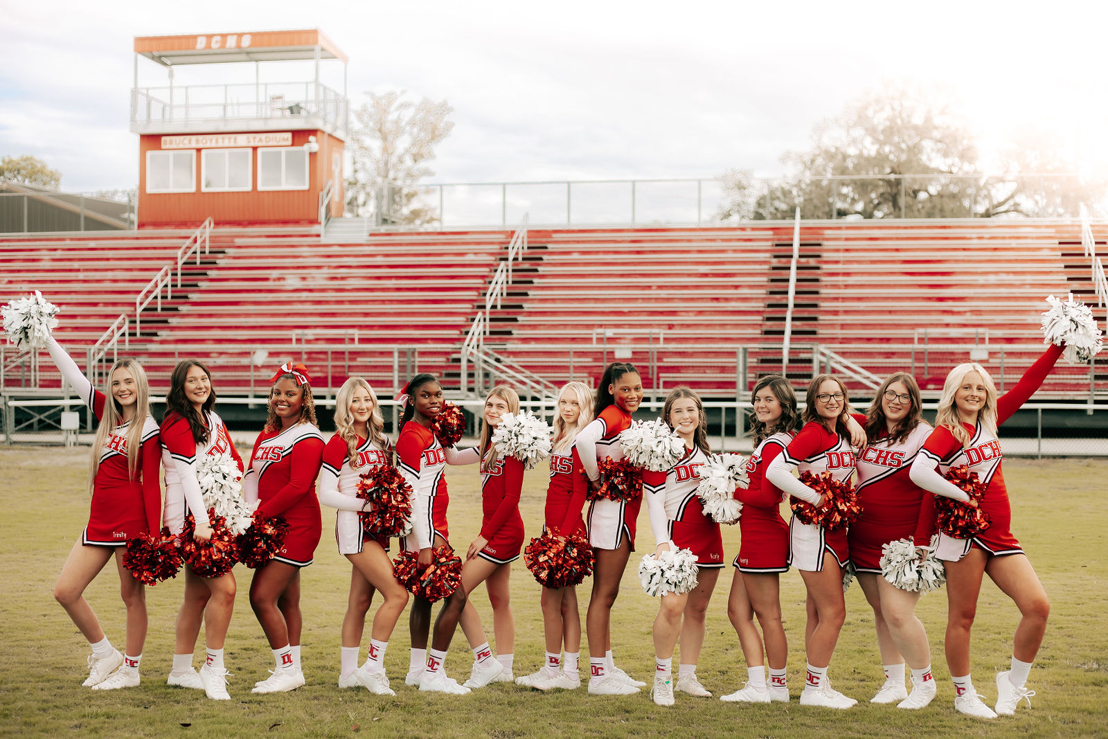 DCHS Cheer Class of 2025 by Katherine Rachel Photography