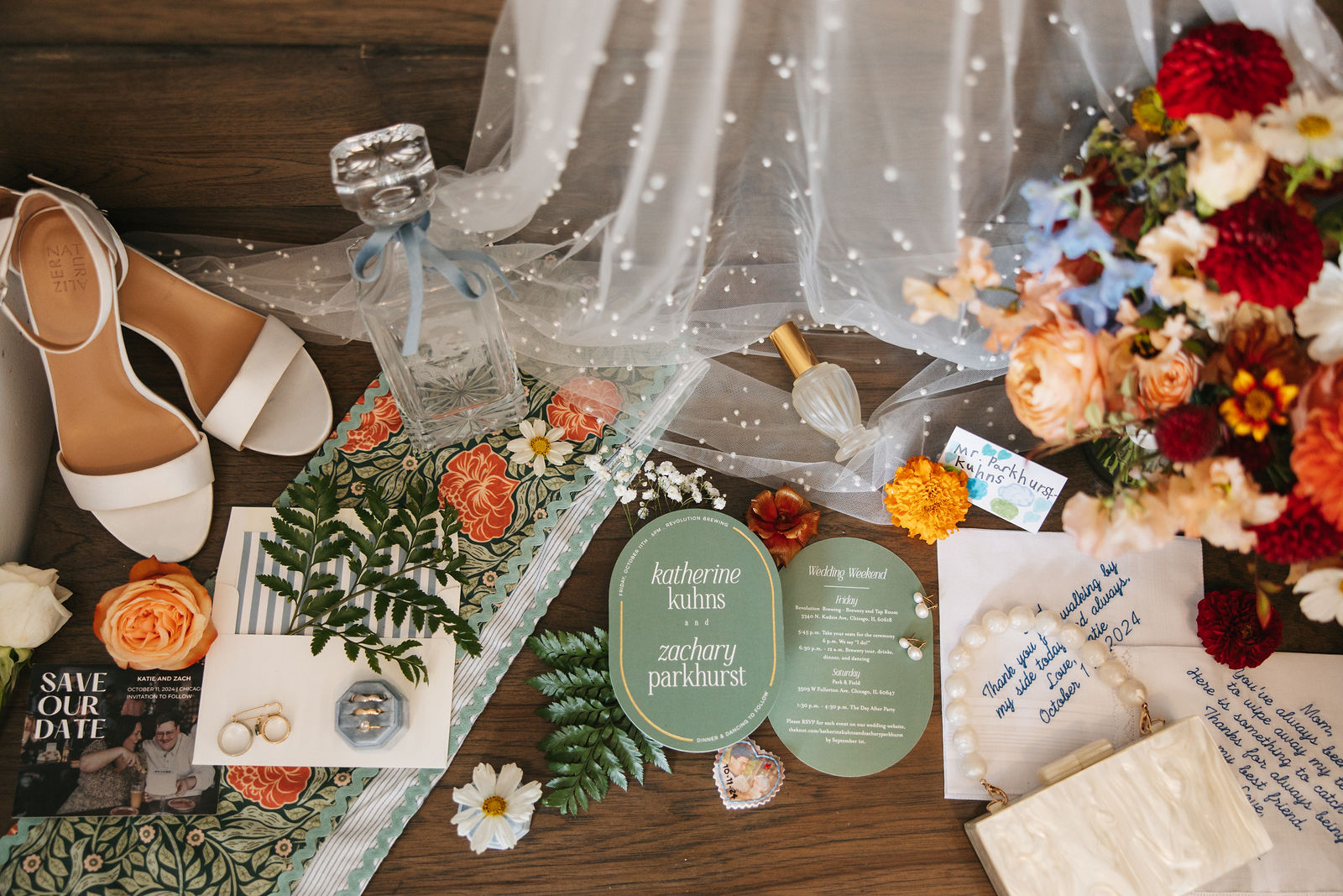 Katie & Zach Wedding Sneak Peeks! by Megan Magee Photography