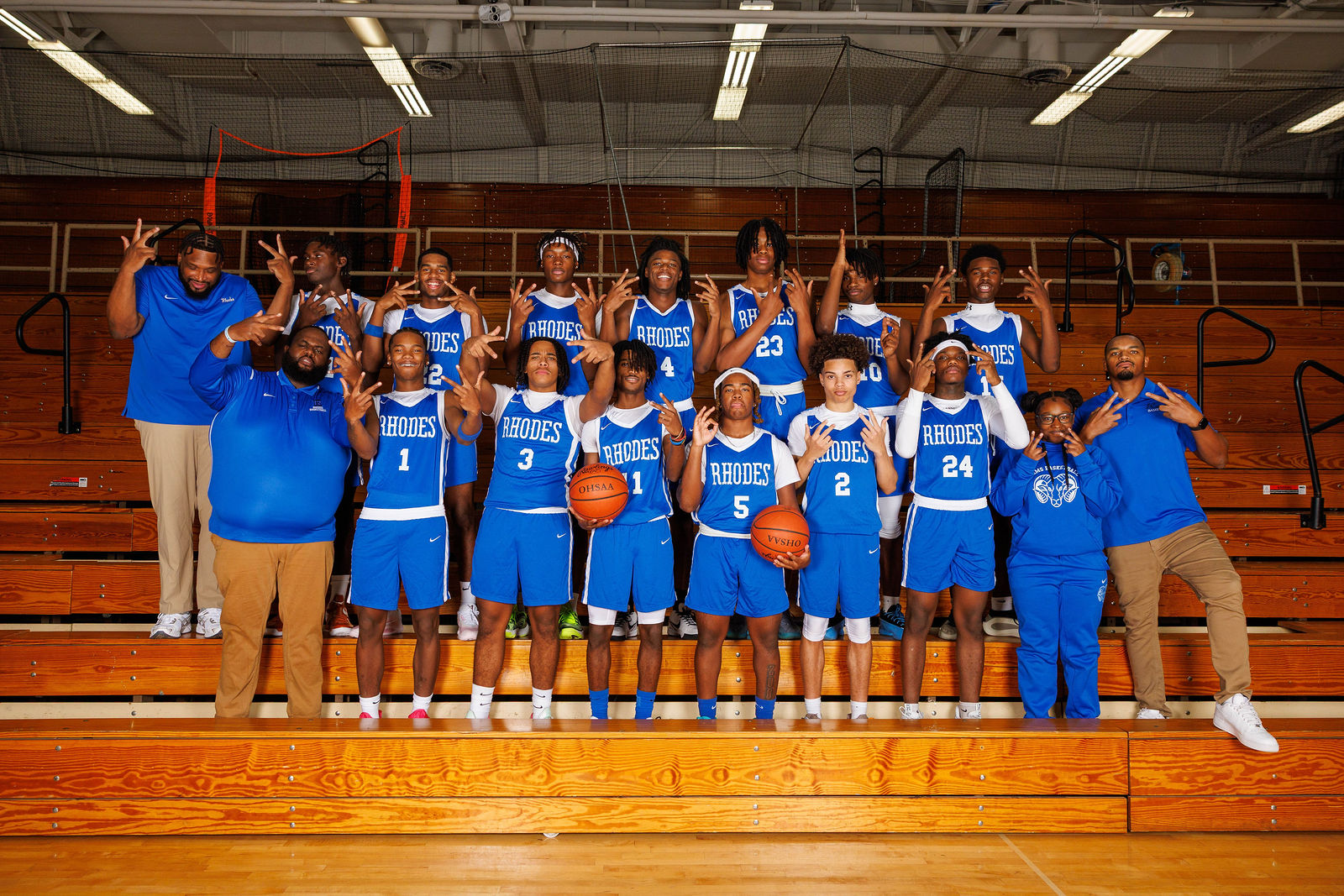 2025/11/19 - Rhodes Boys Basketball Media Day by Marlin Helsel Photography