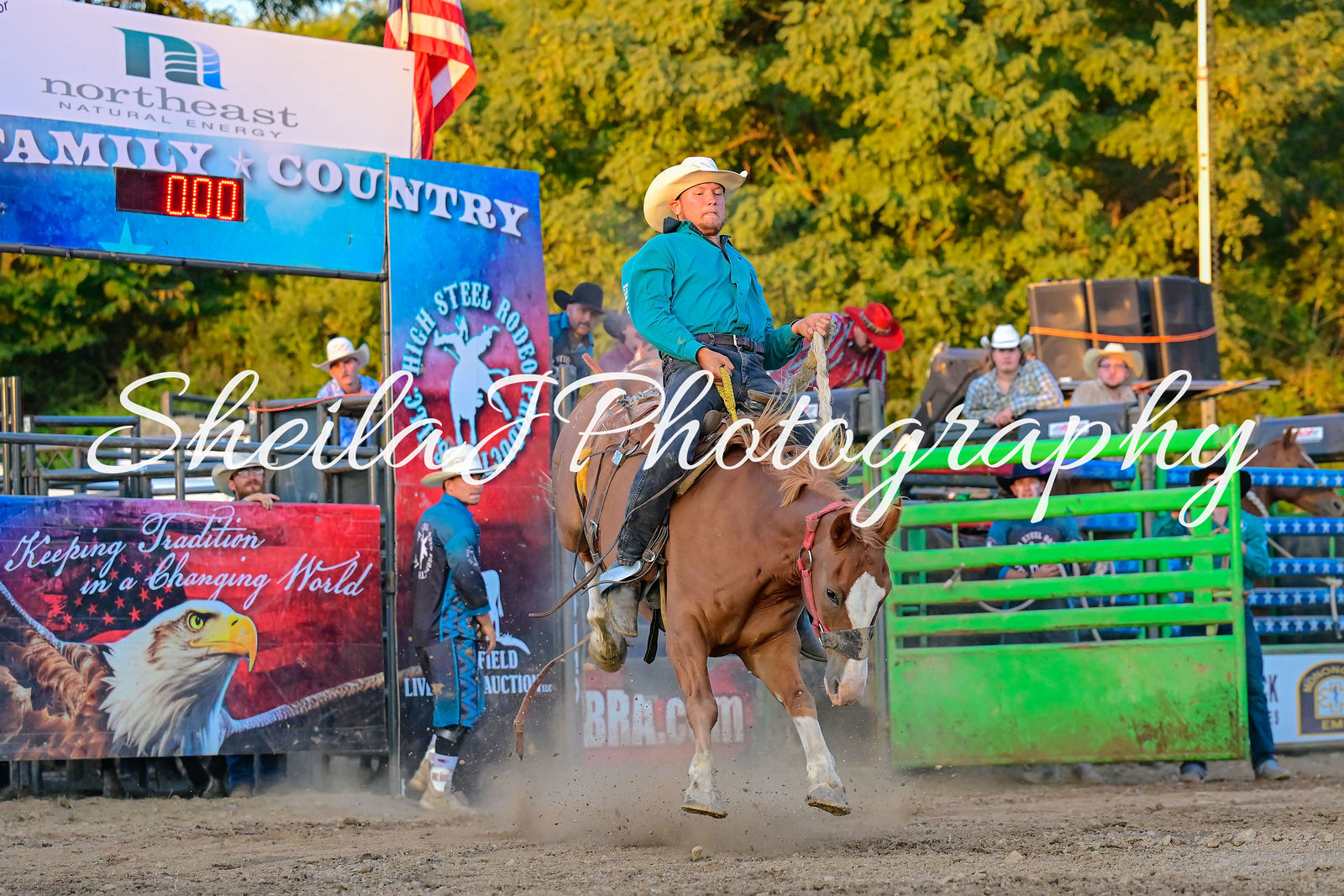 HIGH STEEL RODEO - MON COUNTY FAIR by SheilaJPhotography