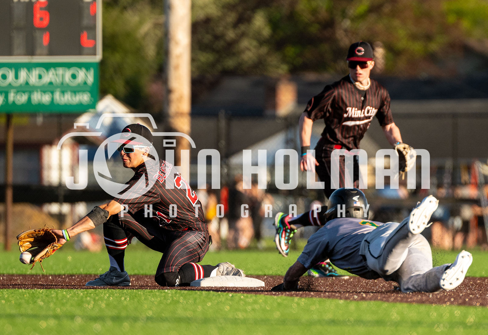 WF West vs Tumwater Baseball by John Holman Photography