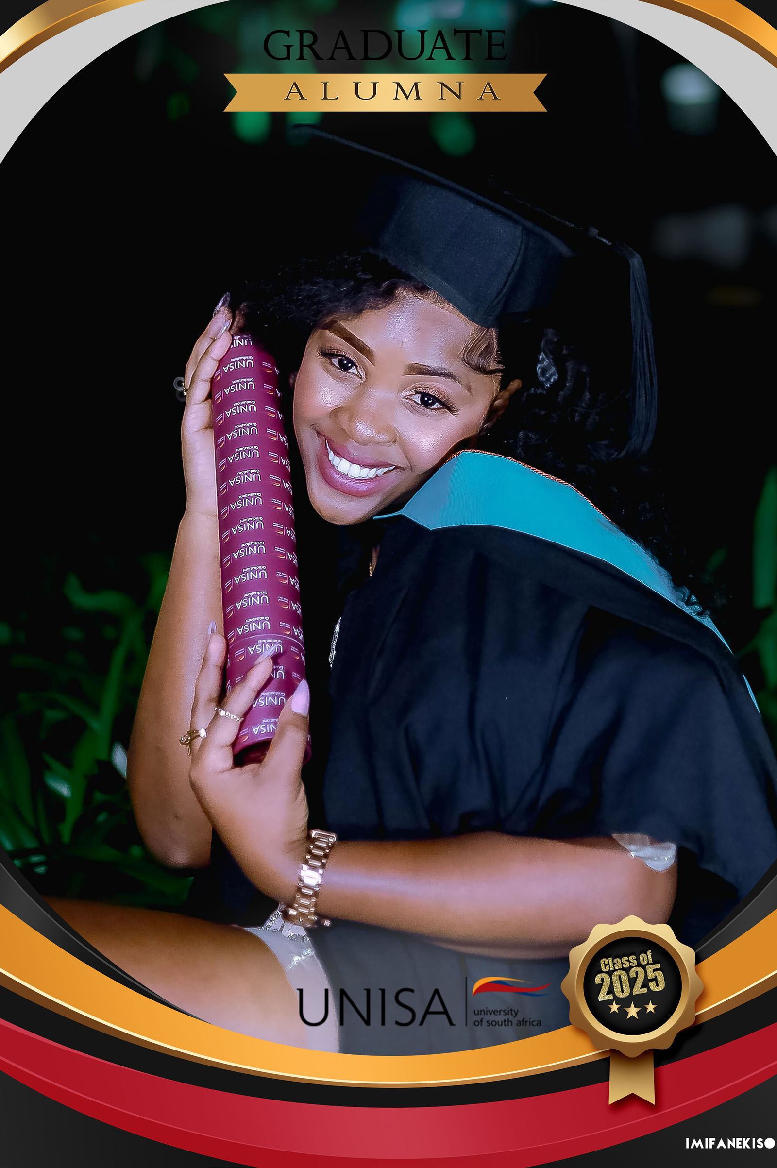 Ayanda Pretty Mkhize Graduation 2025 Unisa by IMIFANEKISO.ONLINE