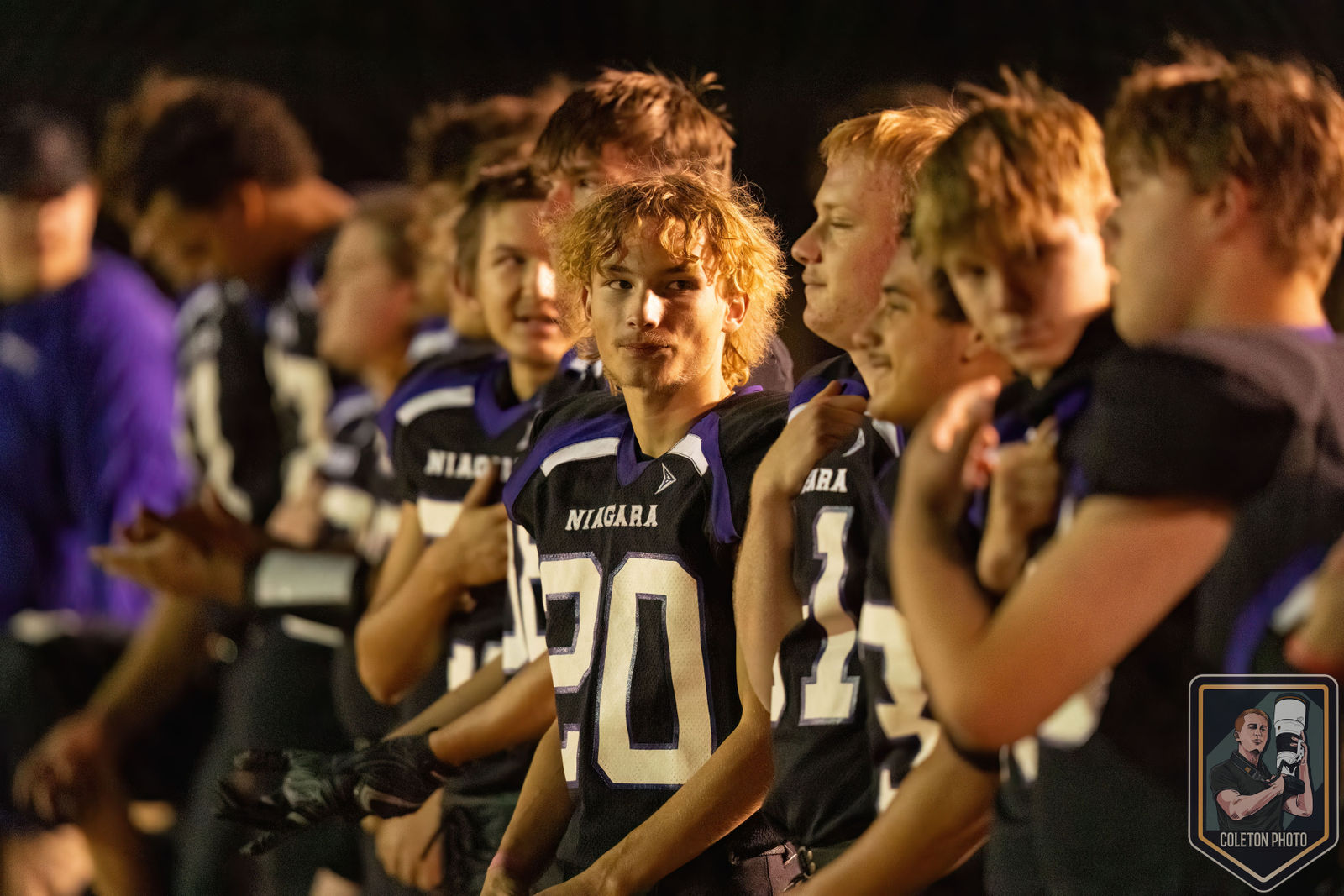 Niagara Badgers VS Florence Bobcats Varsity Football Game by Coleton Photo