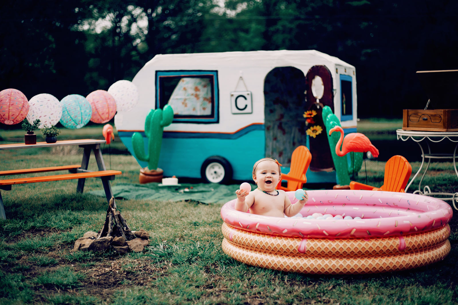 Clementine Birthday Bash by Britt Elizabeth Photography
