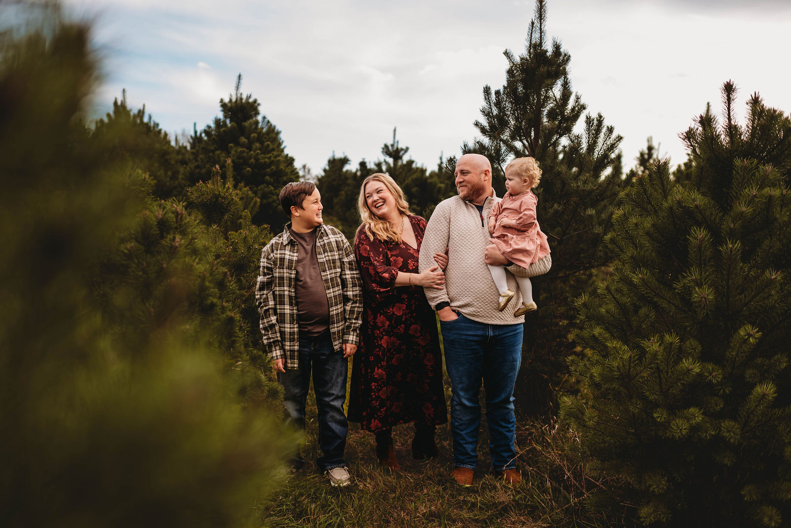 Jessica Randolph Tree Farm Mini by B. Wise Photography